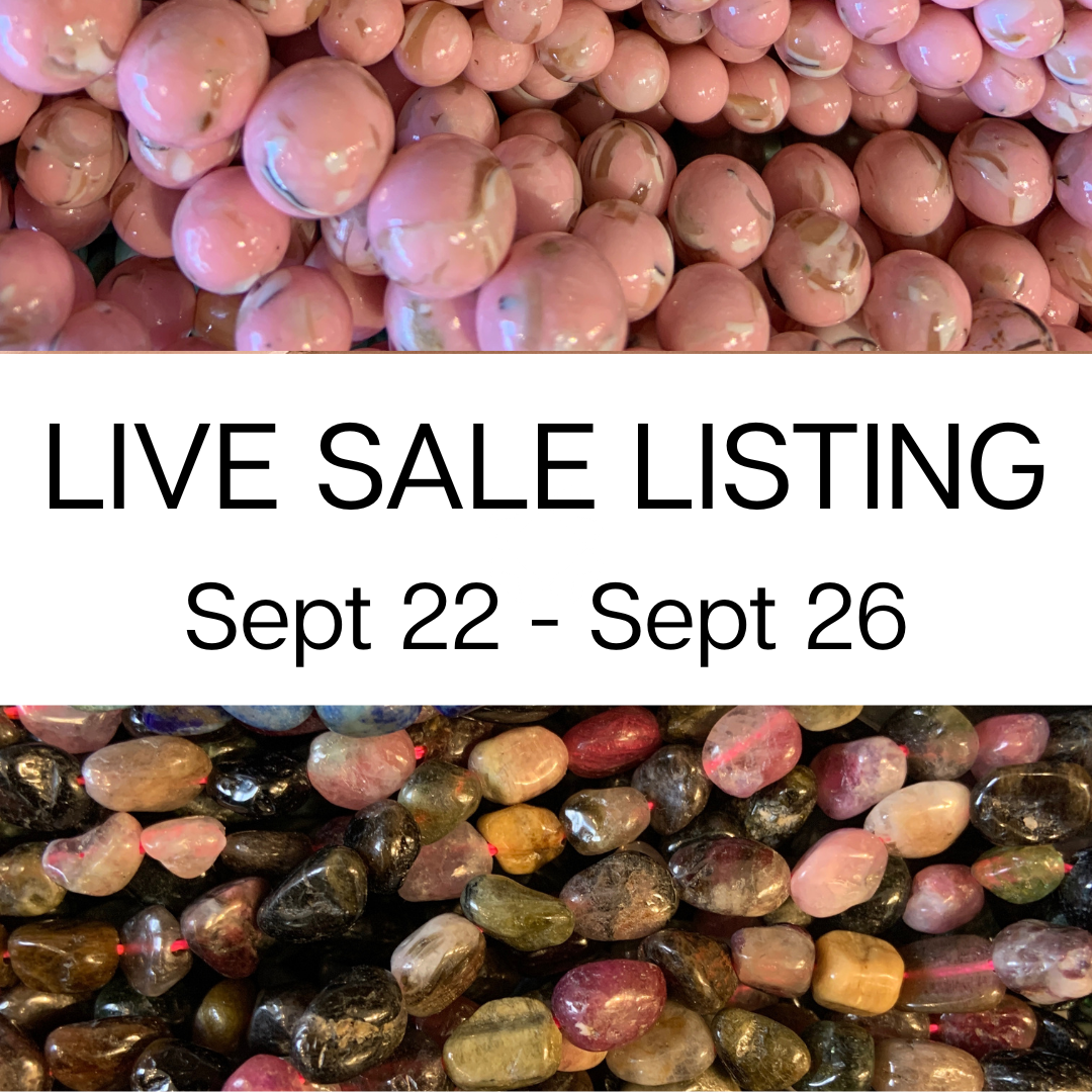 Live Sale Listing for Sept 22- Sept 26 bellabizou ( 6 items of beads