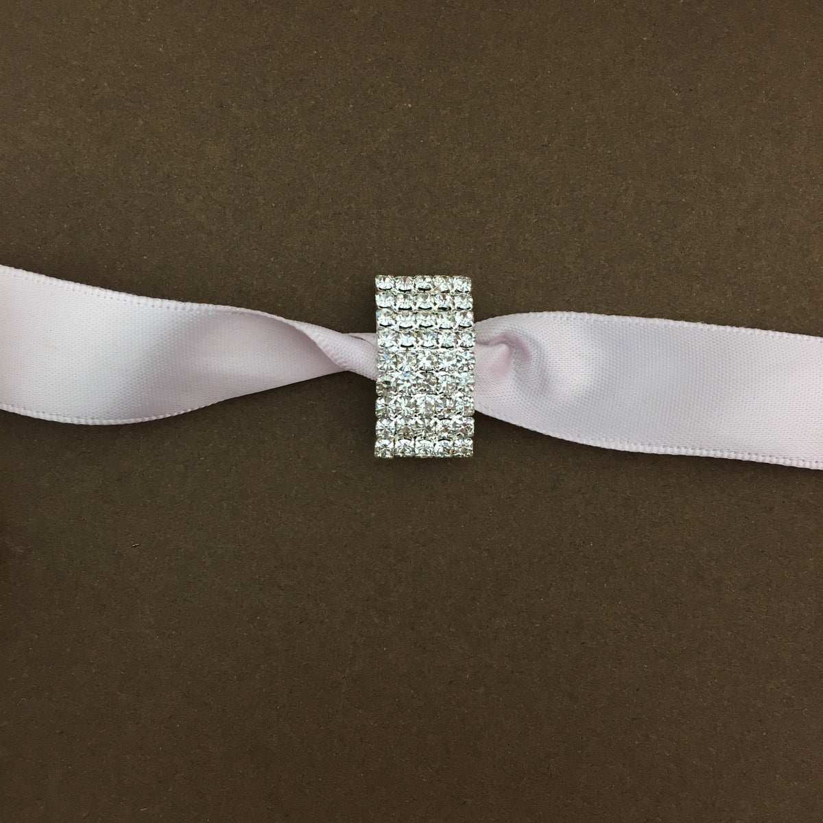 Silver Rectangle Invitation Buckle Embellishments | Bellaire Wholesale