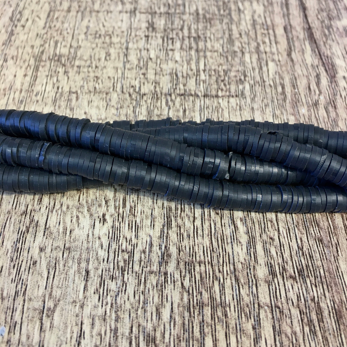 Black Heishi Disc Beads | Bellaire Wholesale